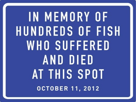 PETA Wants City to Erect a Memorial Sign for Dead Fish | California ...