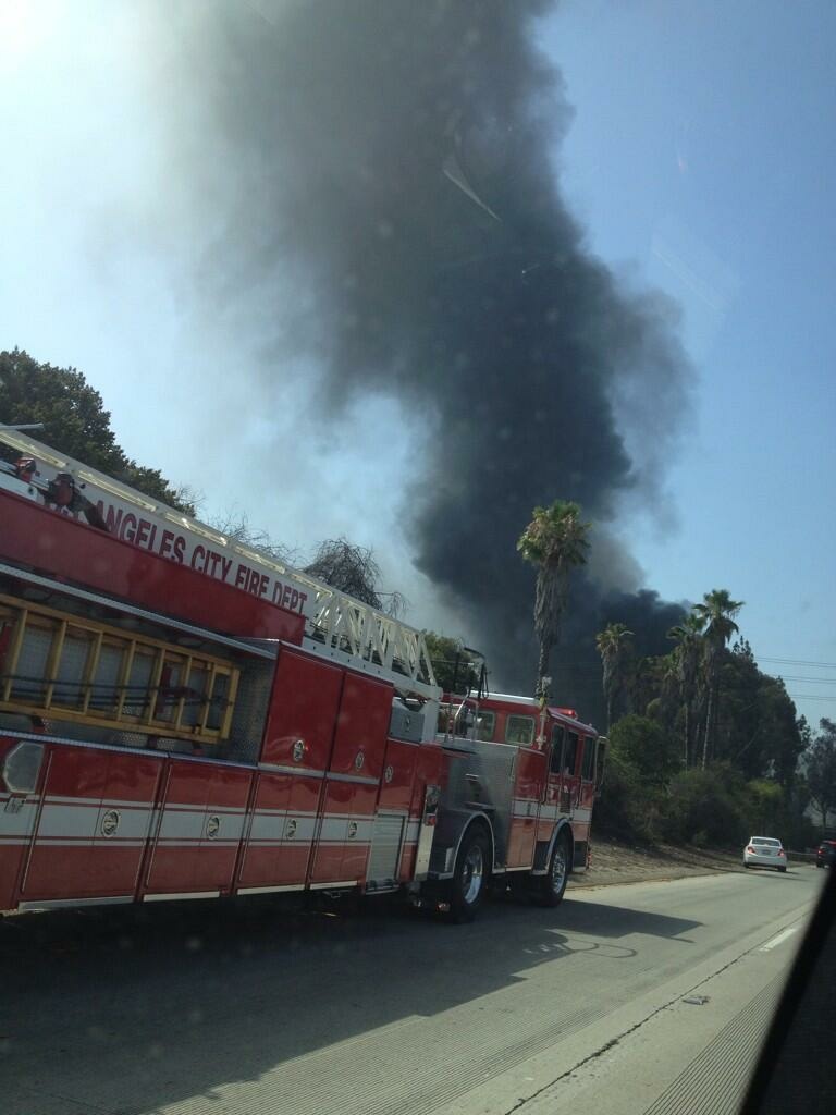 Freeways Closed Due To Fire - fasrsale